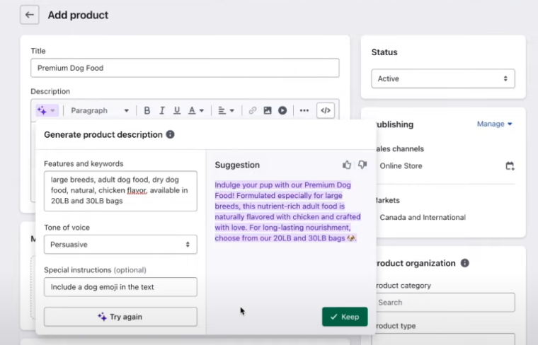 How to Generate Product Descriptions Using AI - eStoreKings