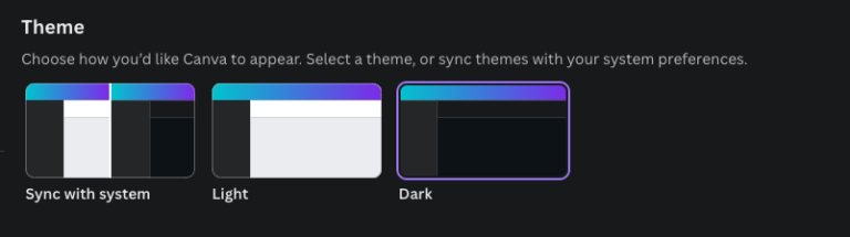 How to Enable Dark Mode in Canva - eStoreKings