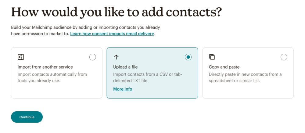 How to Import Contacts to Mailchimp - eStoreKings
