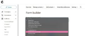 How to Edit a Mailchimp Unsubscribe Page - eStoreKings